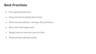 Test-Driven Development (TDD) in Swift | PDF | Web Development | Internet