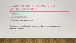 Distribution systems | PPTX