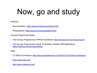 Intro to TDD Using PHPUnit: A FizzBuzz Kata | PPTX