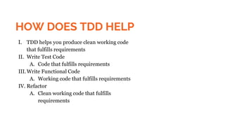 Tdd on play framework | PPTX
