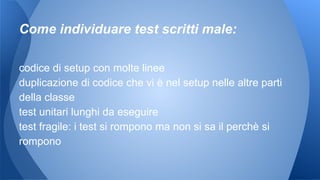 TDD patterns and TDD strategies | PDF