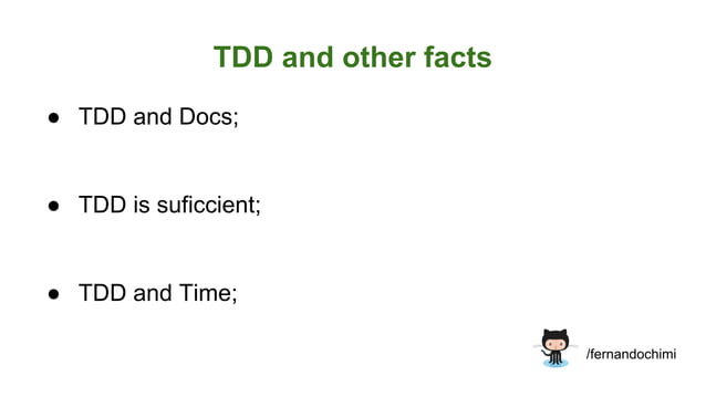Tdd presentation | PPT
