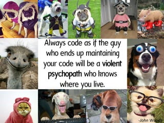 TDD (Test Driven Development) and coding QUOTES | PPT