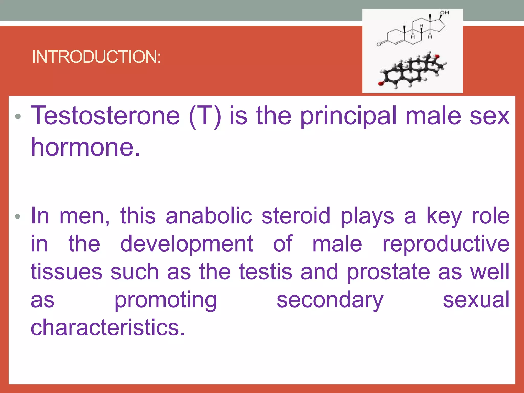 Testosterone Deficiency in Male by Dr Selim | PPTX