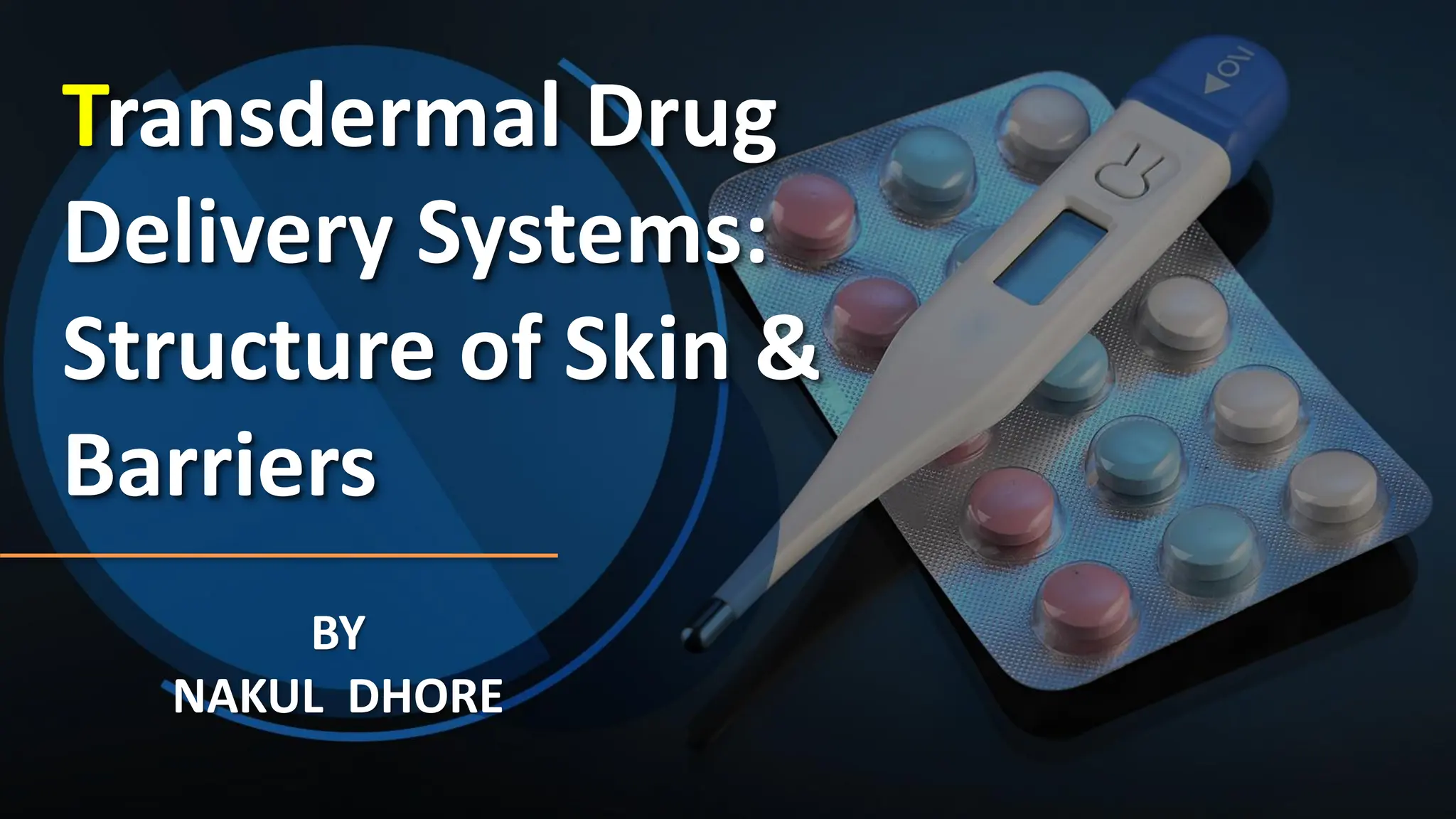 Transdermal Drug Delivery Systems: Structure of Skin & Barriers | PDF