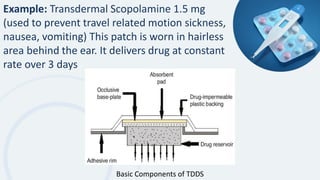 Transdermal Drug Delivery Systems: Structure of Skin & Barriers | PDF