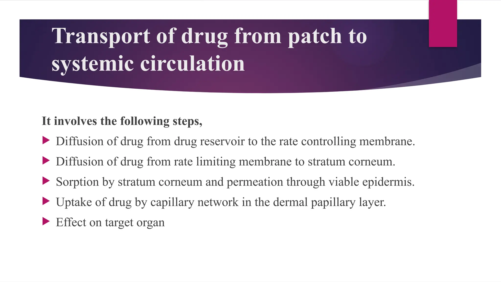 Transdermal Drug Delivery System Introduction.pptx