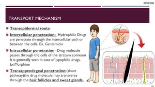 Transdermal Drug Delivery System | PPT