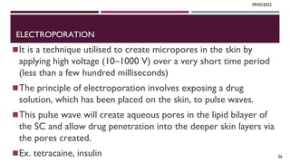 Transdermal Drug Delivery System | PPT