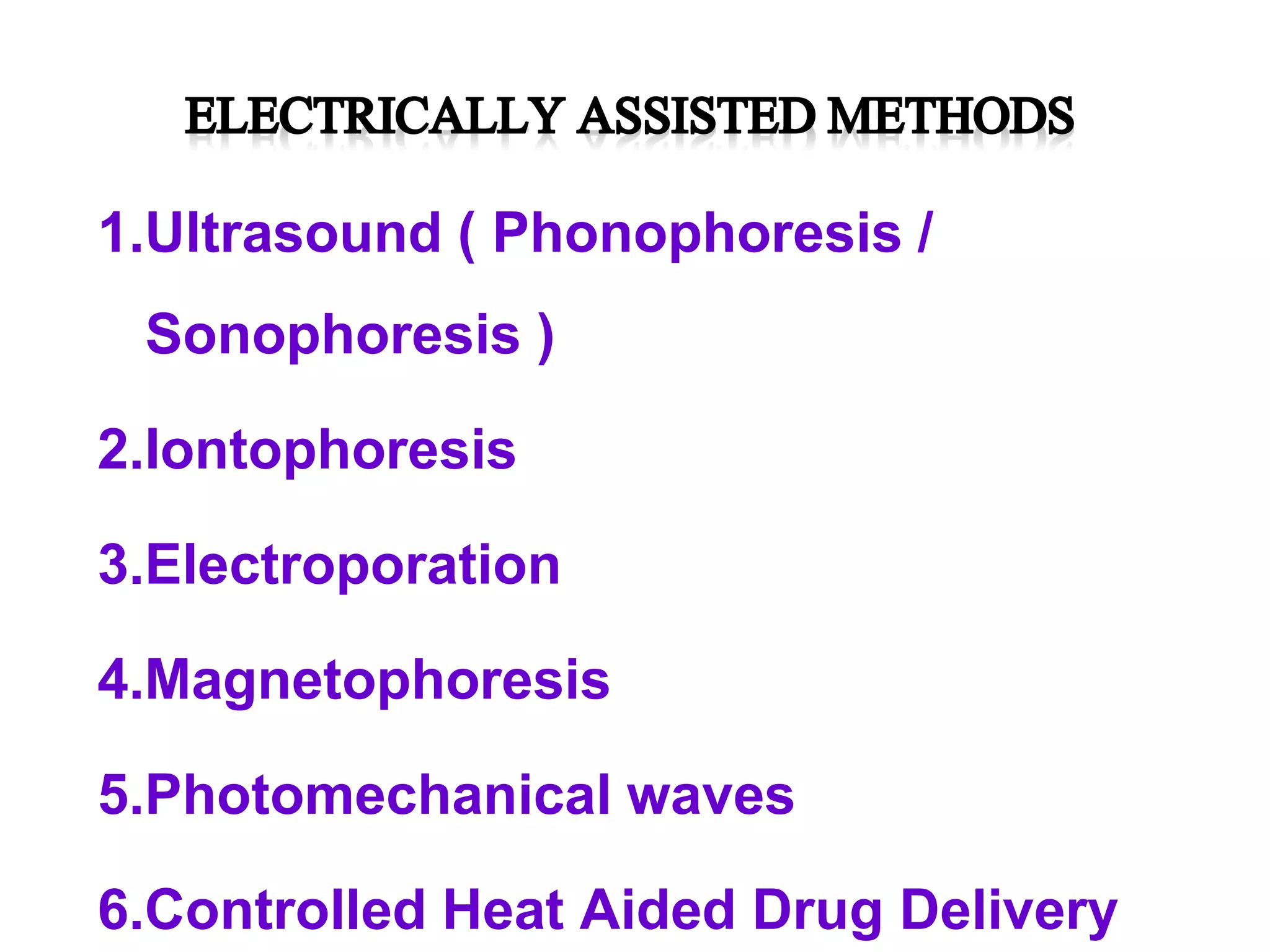 Transdermal Drug Delivery Systems | PPTX