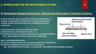 Approaches for the Development of TDDS & Physical Approaches for ...