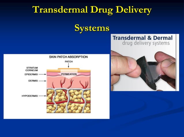 Transdermal drug delivery and ocular preparations - Pharmaceutics | PDF ...