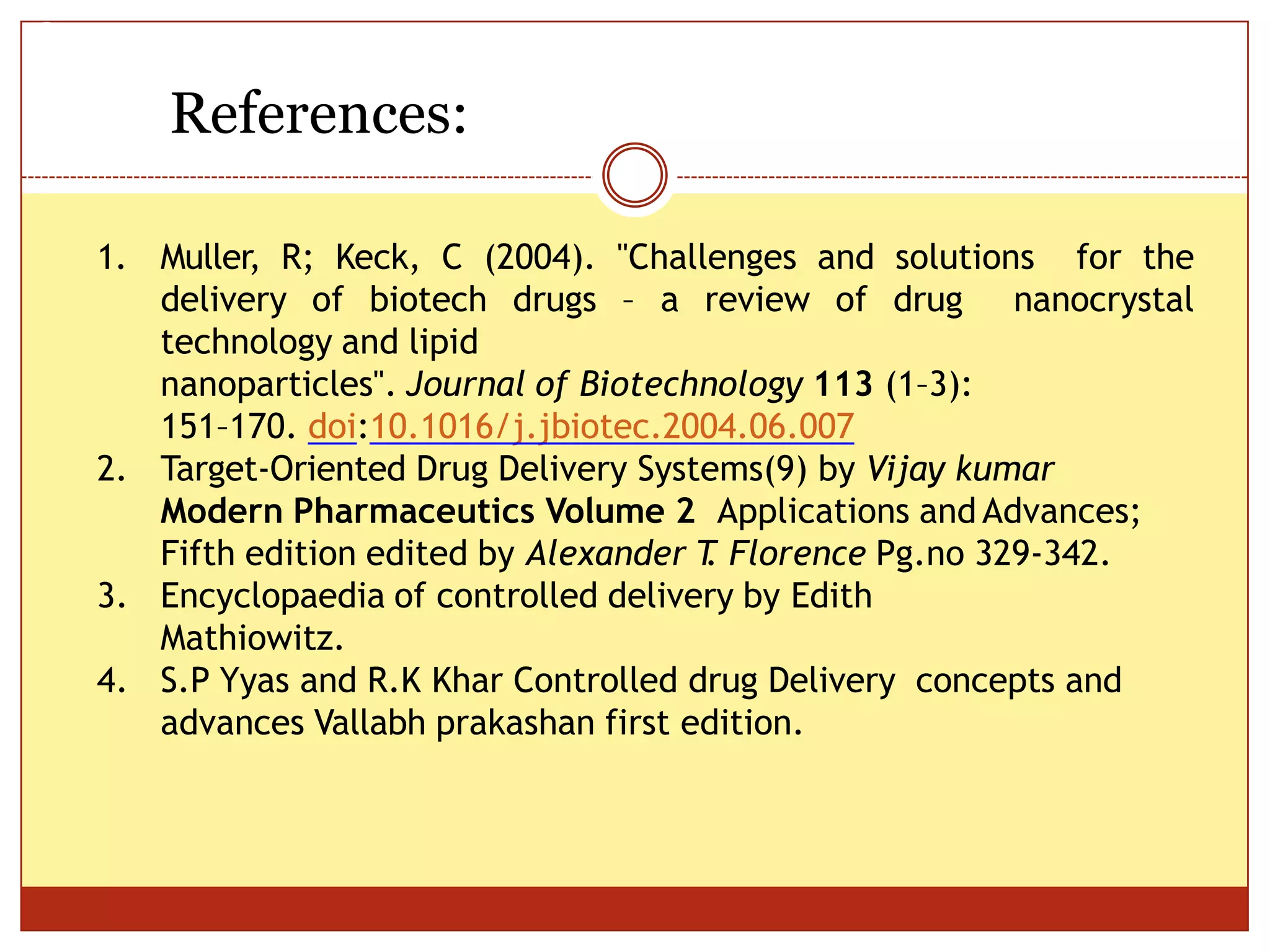Targeted Drug Delivery Systems | PDF