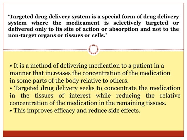 Targeted Drug Delivery Systems | PDF | Biological Sciences | Science