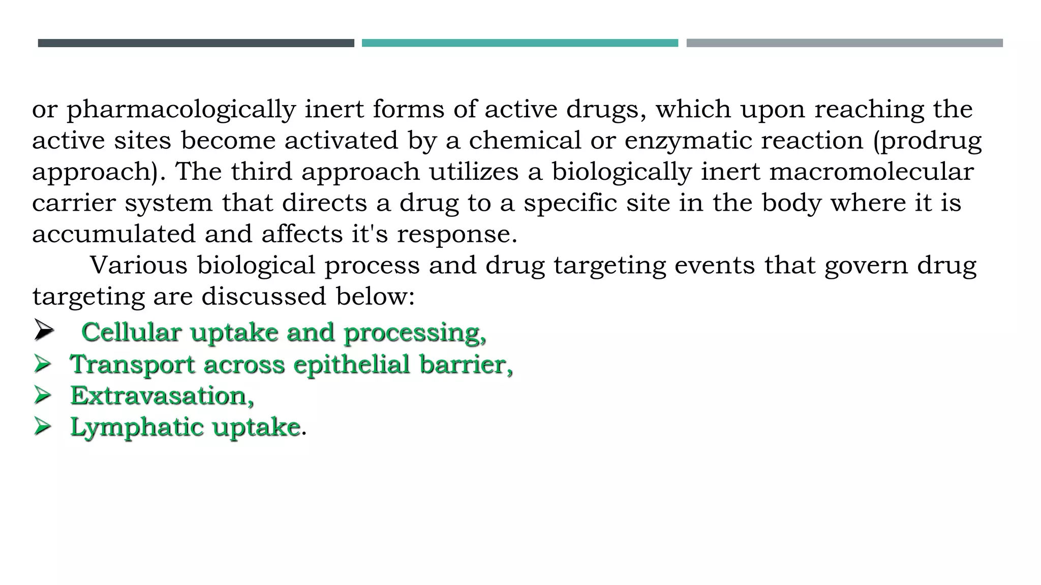 TDDS targeted drug delivery system | PPTX
