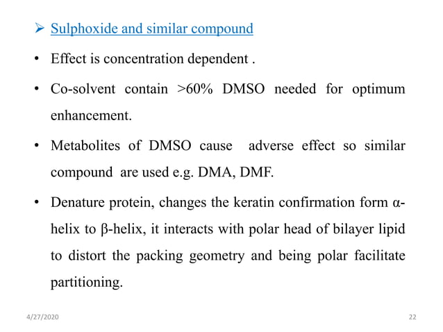 Introduction of Transdermal Drug Delivery System (TDDS) | PPTX | Skin ...