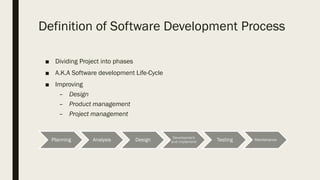 Test driven development : software process | PPT