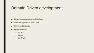 Test driven development : software process | PPT