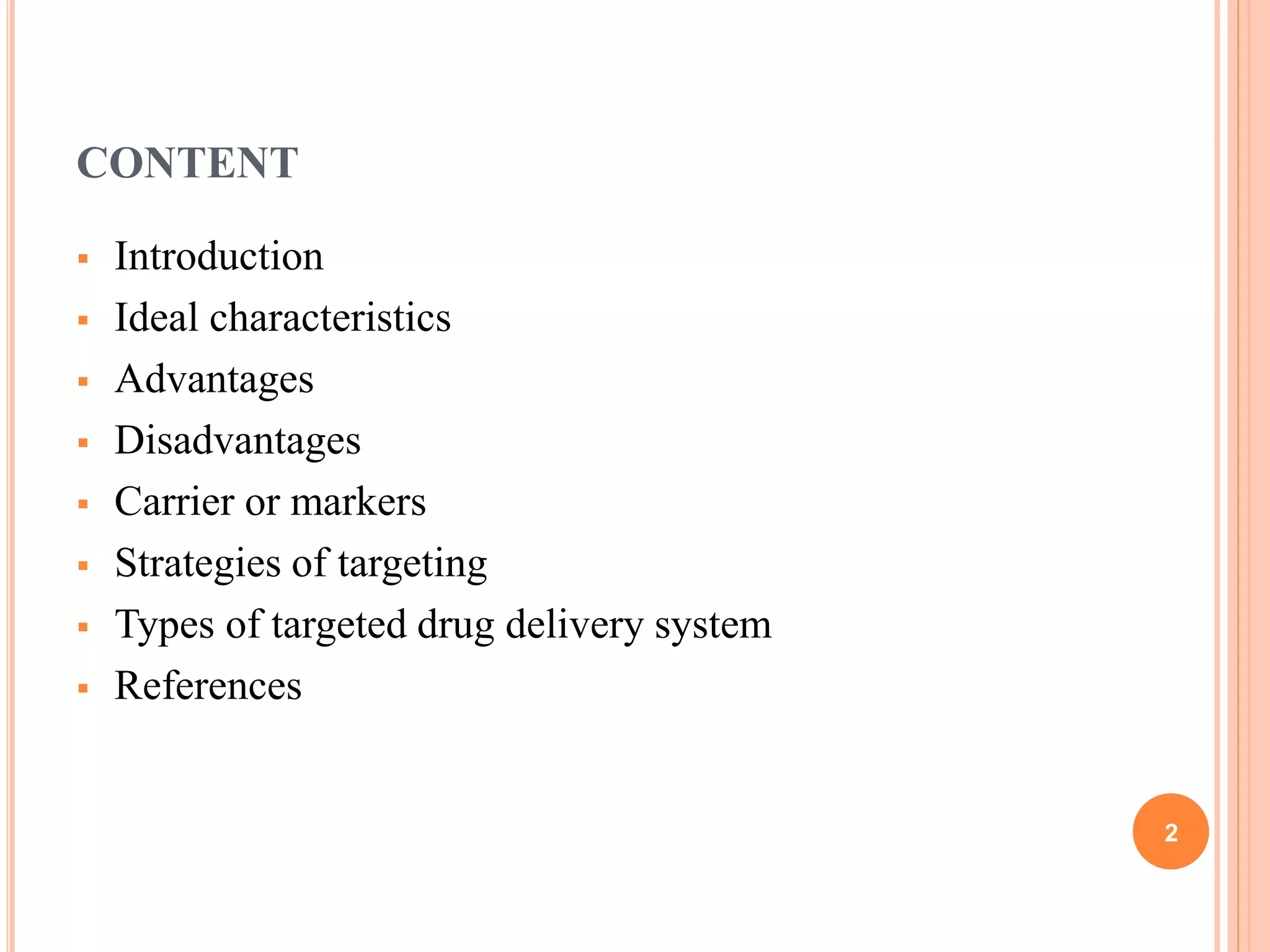 Targeted drug delivery system | PPTX