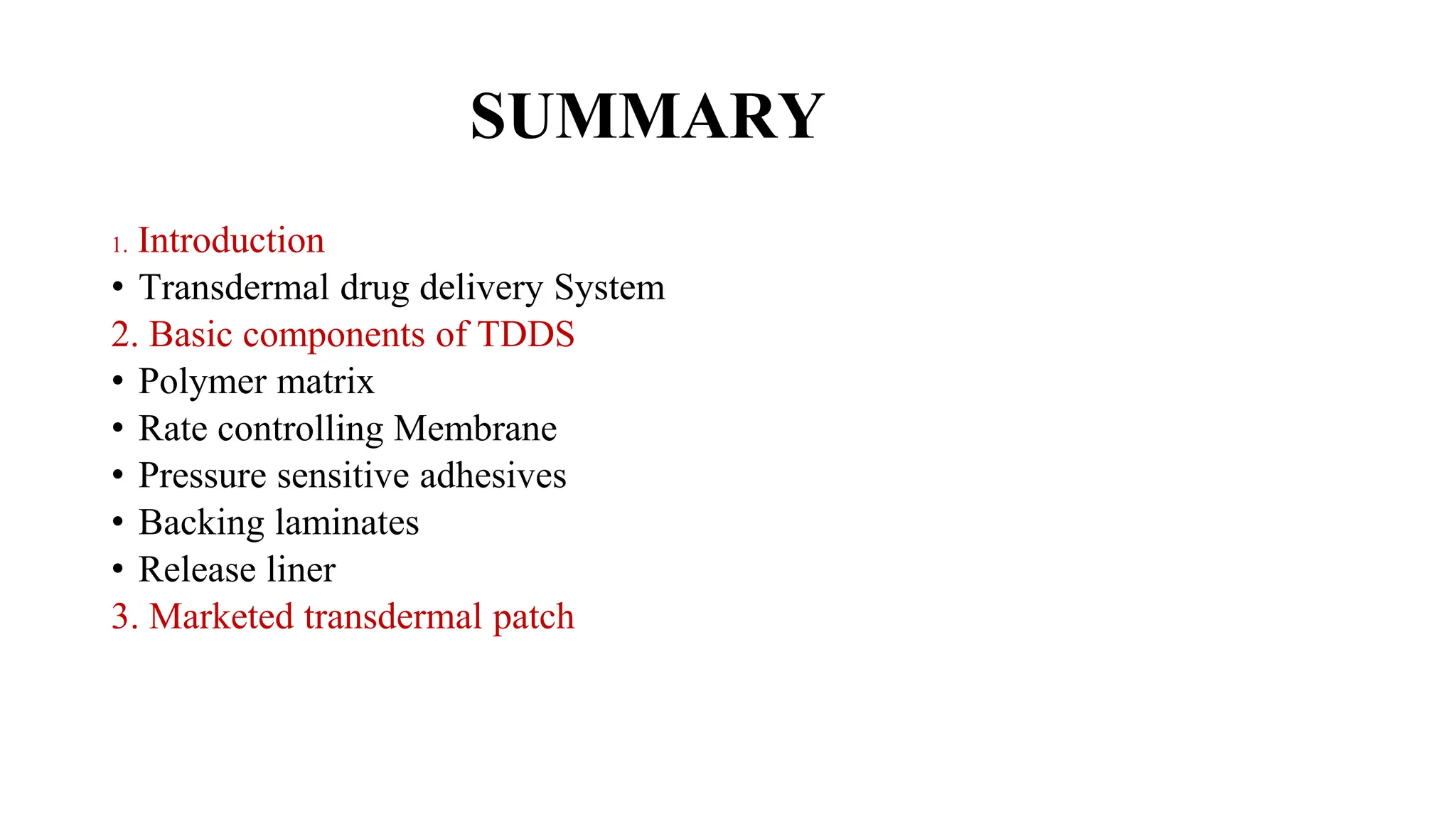 TDDS components | PPTX