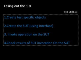Tdd & unit test | PPTX