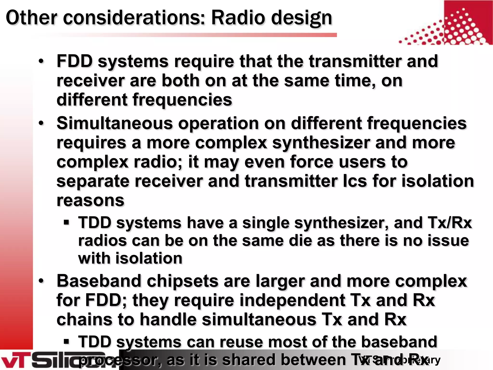 Tdd Versus Fdd | PPTX