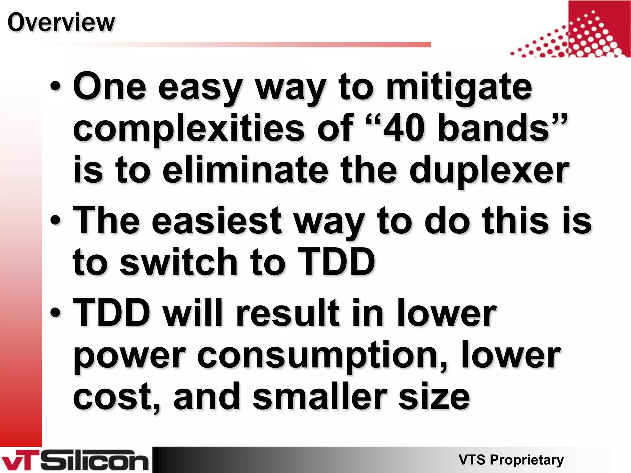 Tdd Versus Fdd | PPTX