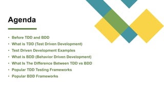 TDD vs BDD shared test automation t.pptx