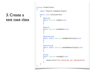 Introduction to TDD with FlexUnit | KEY