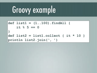 Tdd With Groovy | KEY | Programming Languages | Computing