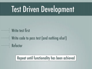 Tdd With Groovy | KEY | Programming Languages | Computing