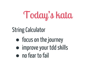 Improve your TDD skills | PDF