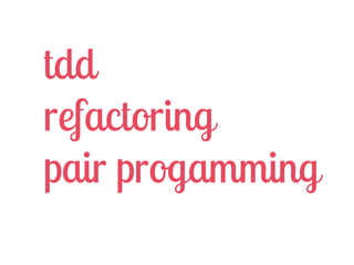 Improve your TDD skills | PDF