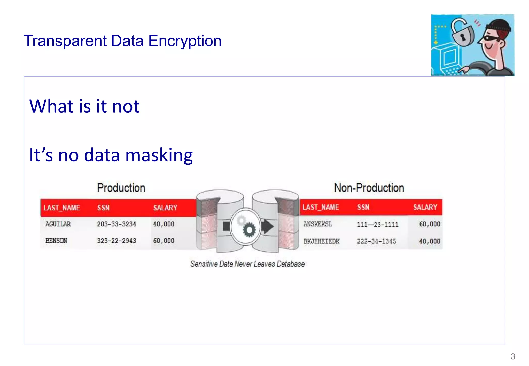 Tde oracle customer_demo | PPTX