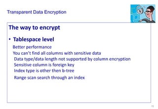 Tde oracle customer_demo | PPTX