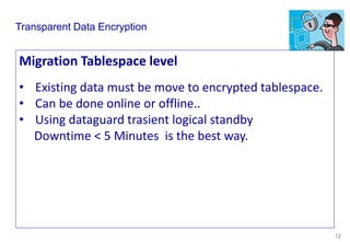 Tde oracle customer_demo | PPTX