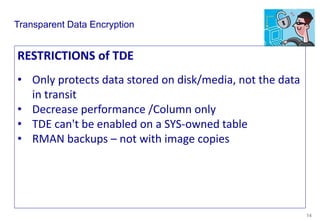 Tde oracle customer_demo | PPTX