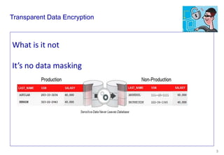 Tde oracle customer_demo | PPTX