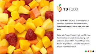 TROPICAL FROZEN FRUIT PROGRESS | PDF