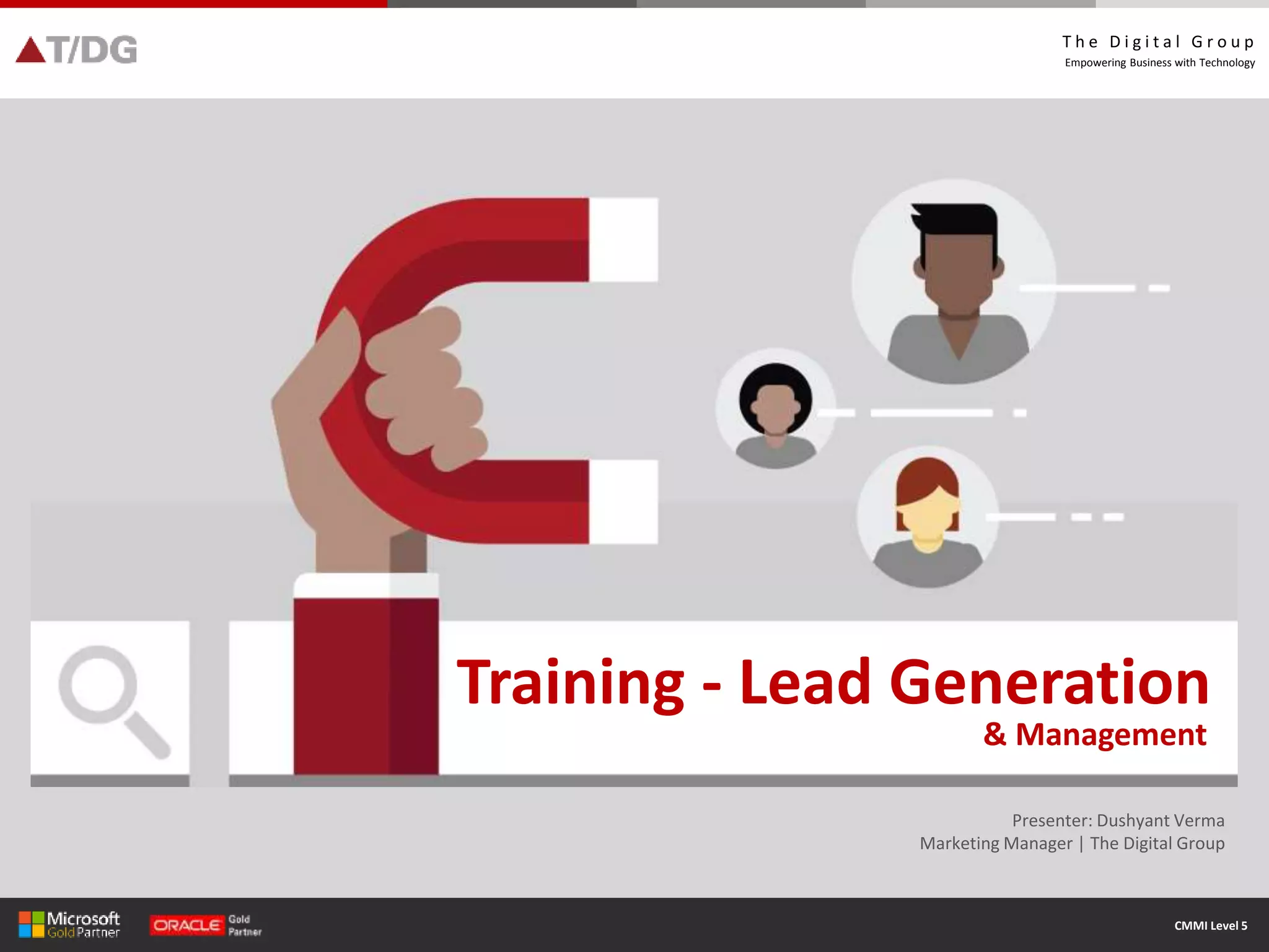 Lead Generation and Management - Training Presentation | PPTX
