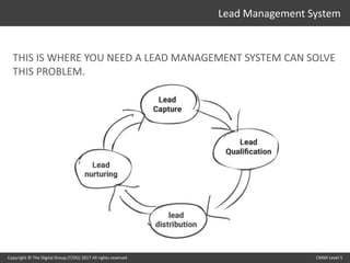 Lead Generation and Management - Training Presentation | PPTX
