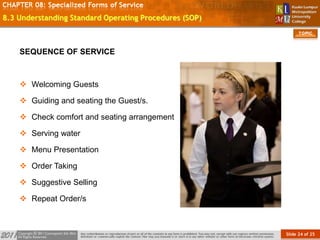 Food and Beverage Management - Unit 8 | PPT