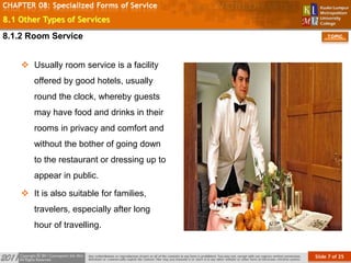Food and Beverage Management - Unit 8 | PPT