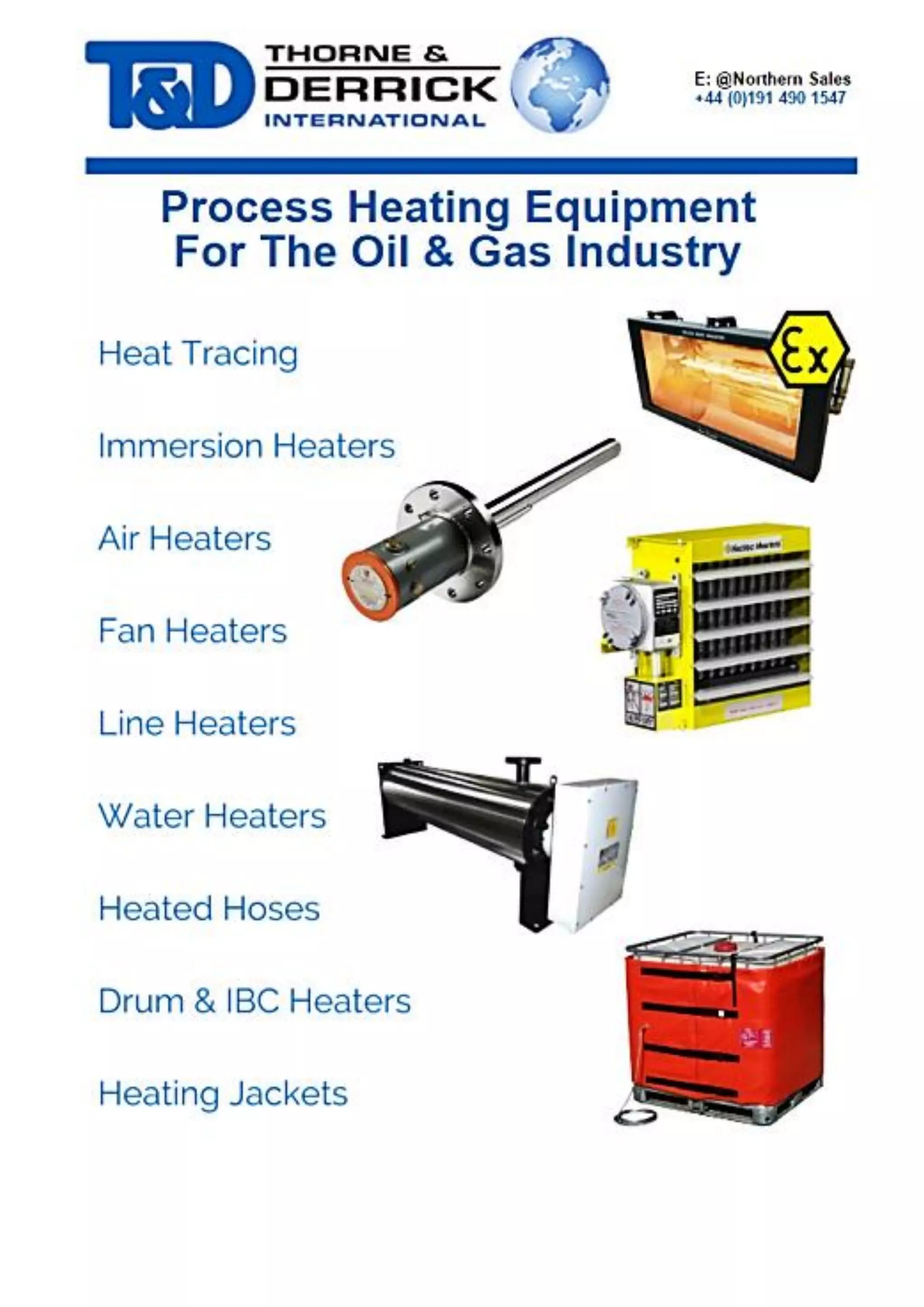 Thorne & Derrick Process & Hazardous Area Heating | PDF