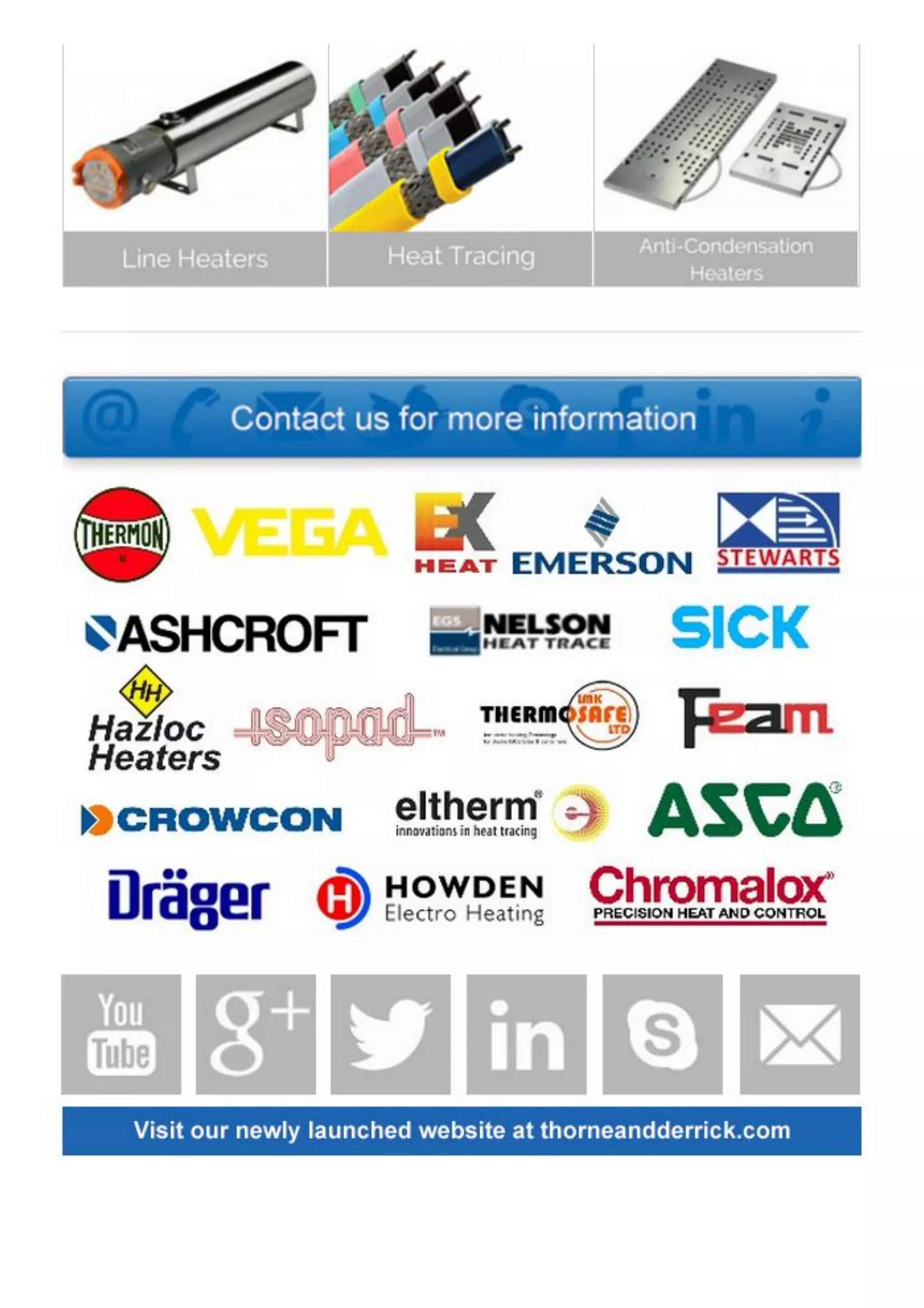 Thorne & Derrick Process & Hazardous Area Heating | PDF