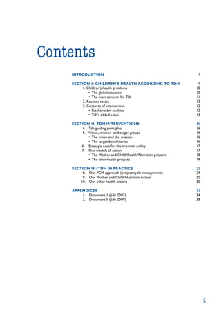 Tdh - Mother and child health | PDF | Children\'s Health | Healthy Living