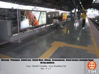 Branding at Delhi Metro; TDI, Delhi Metro Advertising | PPT
