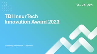 ZA Tech - Insurtech Innovation Award 2023 | PPTX | Technology Industry | Industries