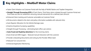 MEDGULF Insurance KSA – Insurer Innovation Award 2023 | PPTX