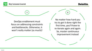 TDI GPS + Deloitte DevOps Journey | PPTX